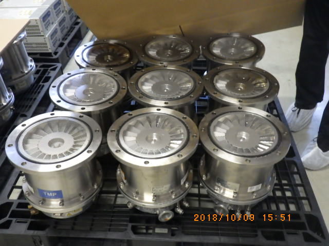 中古機 島津製作所 Shimadzu製ターボ分子ポンプ（TMP）、型式TMP-1303LMの詳細情報