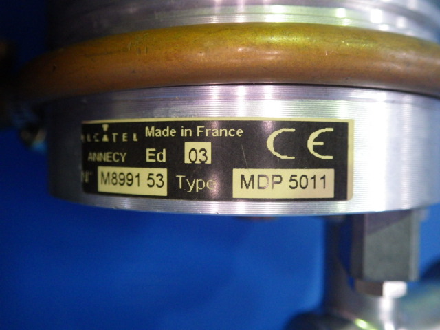 中古機 アルカテル Alcatel製ターボ分子ポンプ（TMP）、型式MDP5011の詳細情報